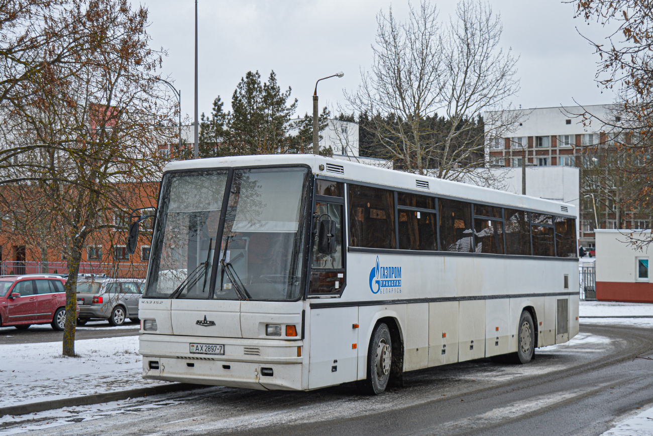 Molodechno, MAZ-152.062 # АХ 2897-7 — Photo — BUSPHOTO