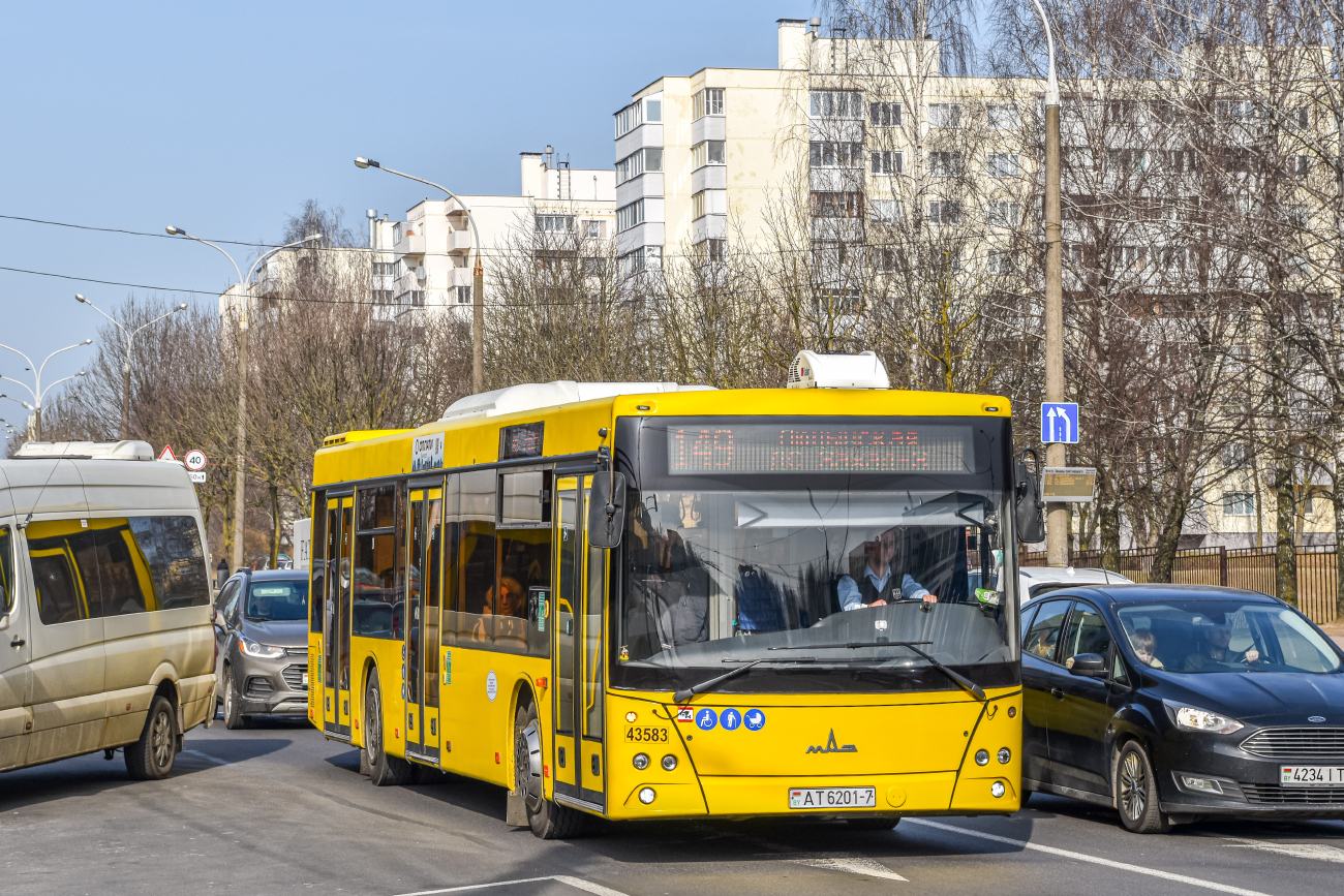 Minsk, MAZ-203.015 # 043583 — Photo — BUSPHOTO