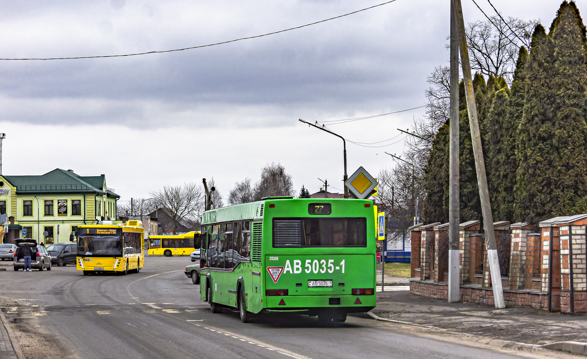Pinsk, MAZ-103.065 # 25208 — Photo — BUSPHOTO