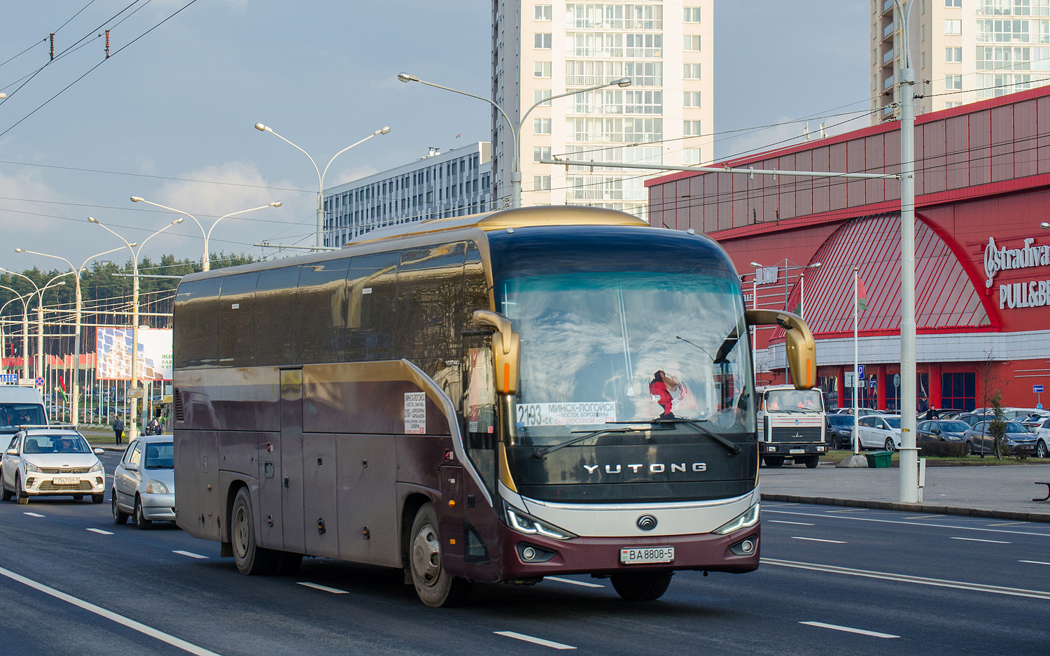 Minsk District, Yutong C12 Pro # ВА 8808-5 — Photo — BUSPHOTO