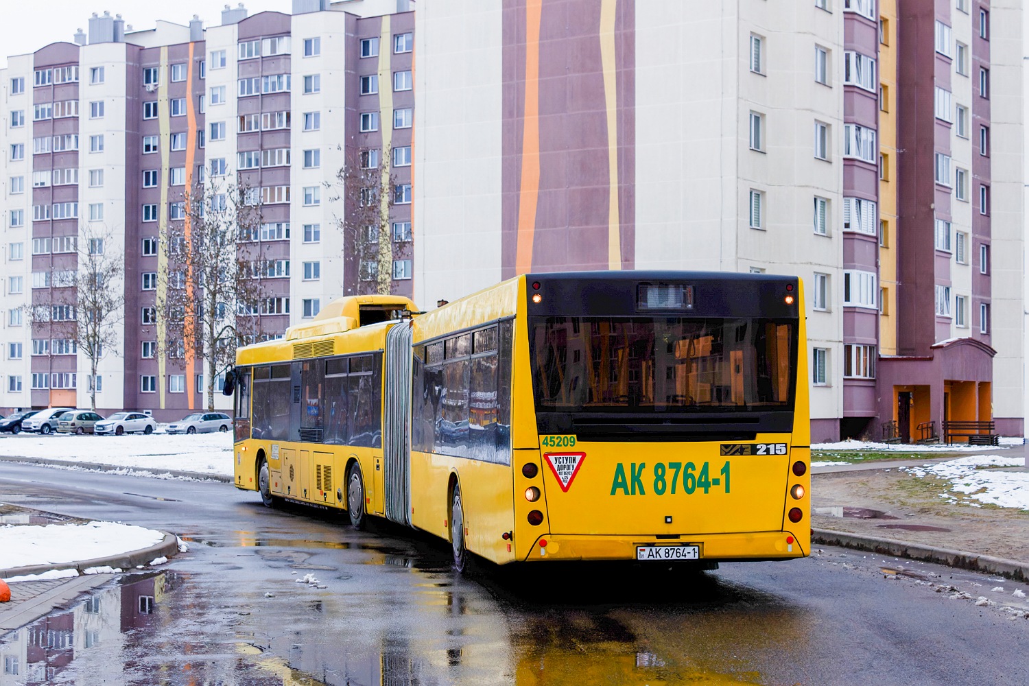 Pinsk, MAZ-215.069 # 45209 — Photo — BUSPHOTO