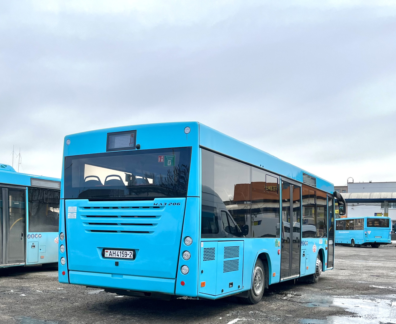 Vitebsk, MAZ-206.047 # АН 4159-2 — Photo — BUSPHOTO