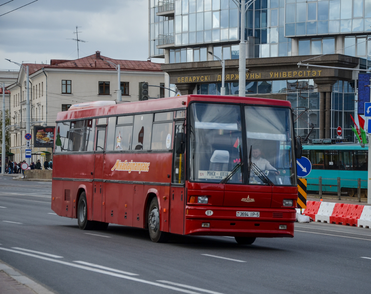 Nesvizh, MAZ-152.062 # 030200 — Photo — BUSPHOTO