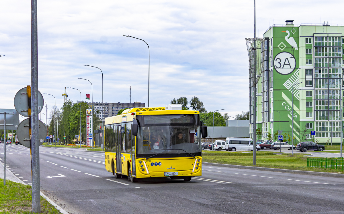 Pinsk, MAZ-206.047 # 25388 — Photo — BUSPHOTO