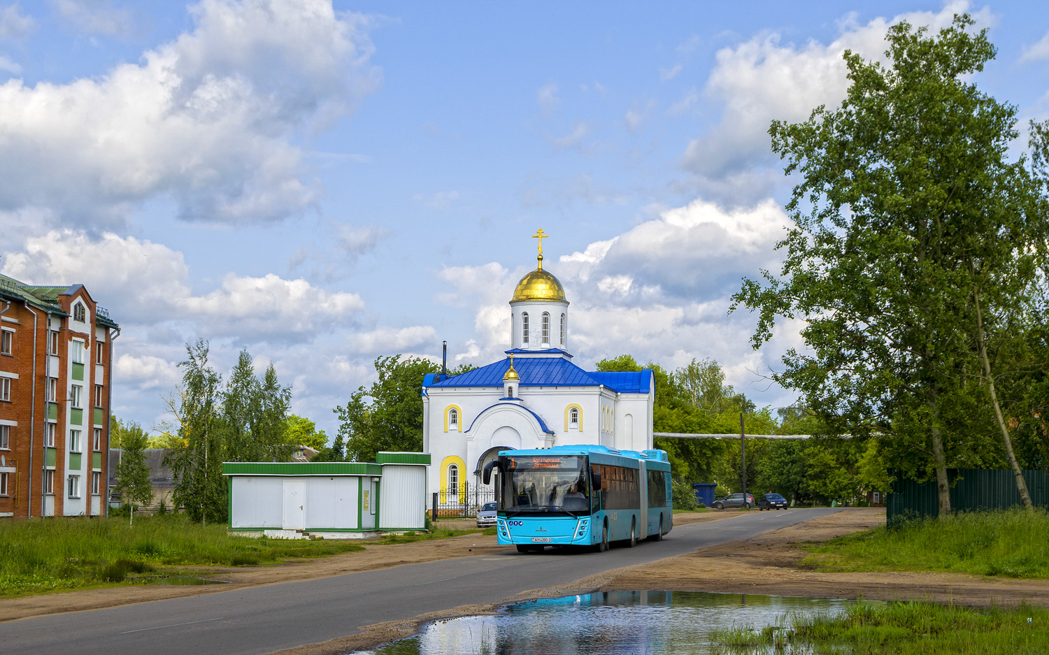 Polotsk, MAZ-216.047 # 020893 — Photo — BUSPHOTO