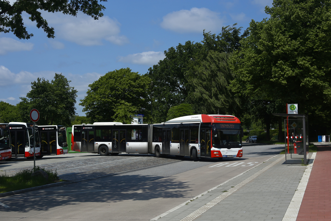 Hamburg, MAN A40 Lion's City GL NG363 # 7361 — Photo — BUSPHOTO