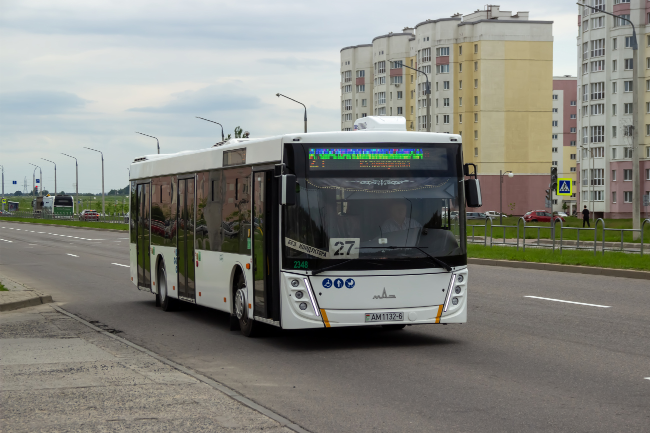 Mogilev, MAZ-203.047 # 2348 — Photo — BUSPHOTO
